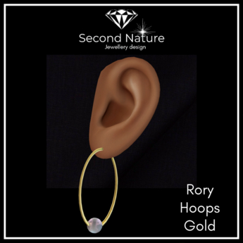 Second Life Marketplace - SNJ Rory Hoops Gold ADD!